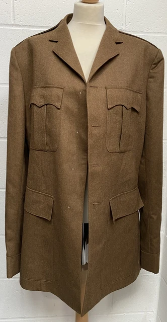 BRITISH ARMY ISSUE Men's Untailored FAD Brown No.2 Dress Tunic, 170/104 ...