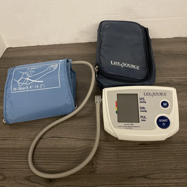 LIFE SOURCE MODEL UA-767 Plus Digital Blood Pressure Monitor $9.99 ...