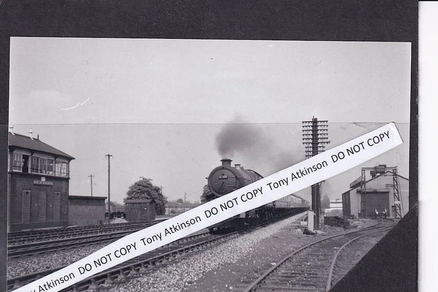 BR EX GWR - King Class 4-6-0 No. 6009 @ Southall - Vintage Image ...