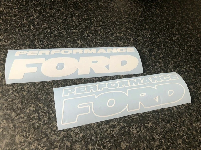 RETRO PERFORMANCE FORD Magazine Stickers Decals For Window Tool Box Man ...