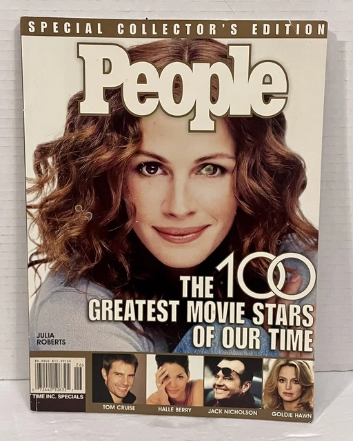PEOPLE MAGAZINE 100 Greatest Stars Julia Robert 2002 £13.36 - PicClick UK