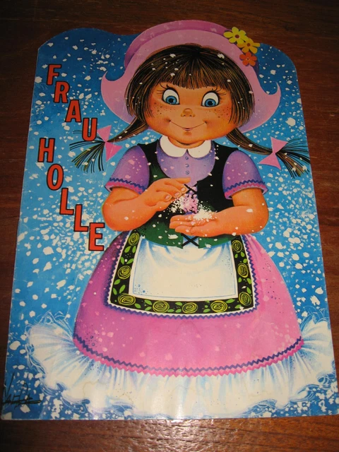 (E495) RARE OLD Outline Children's Book Brochure Classic Series Woman ...
