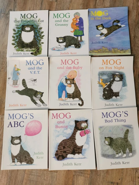 CHILDRENS 9X MOG Story Books Set Bundle Early Reader Judith Kerr Kids ...