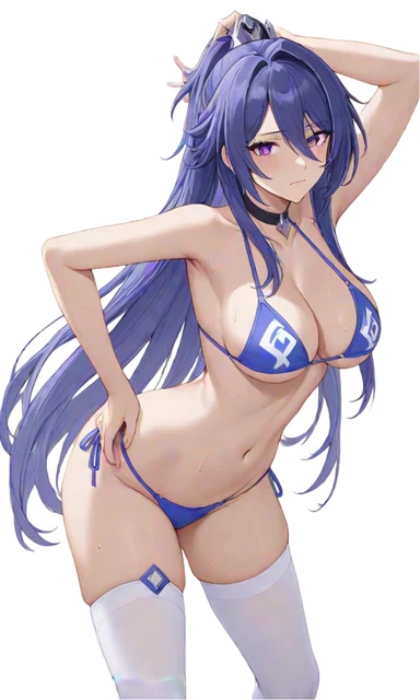 Acheron Honkai Star Rail Waifu Weatherproof Anime Sticker 6 Car Decal 8084