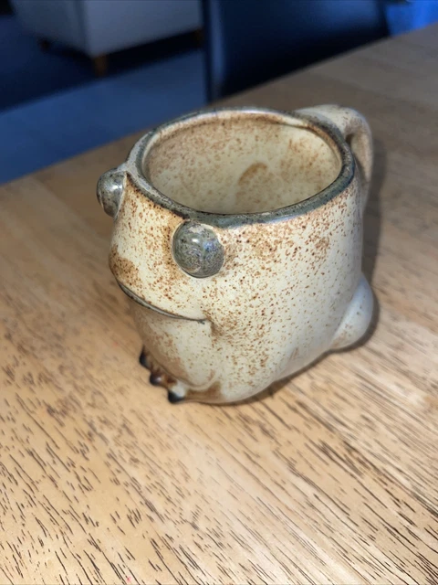 VINTAGE RETRO GEMPO Pottery Mug Japan frog $26.99 - PicClick AU