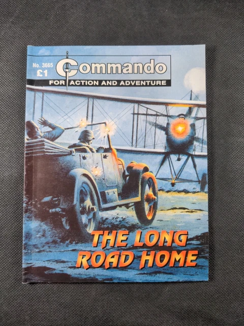 COMMANDO COMIC ISSUE Number 3665 The Long Road Home £4.45 - PicClick UK
