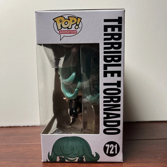 FUNKO POP! ANIMATION: One Punch Man Terrible Tornado #721 Vinyl Figure ...