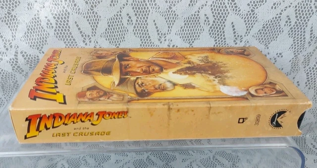 INDIANA JONES AND the Last Crusade VHS Tape Movie Paramount Harrison ...