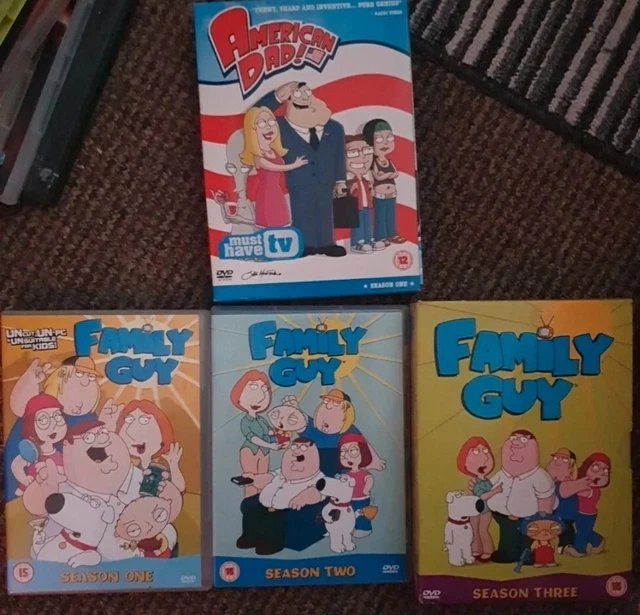 AMERICAN DAD & Family Guy DVD Boxset Bundle EUR 11,46 - PicClick IT