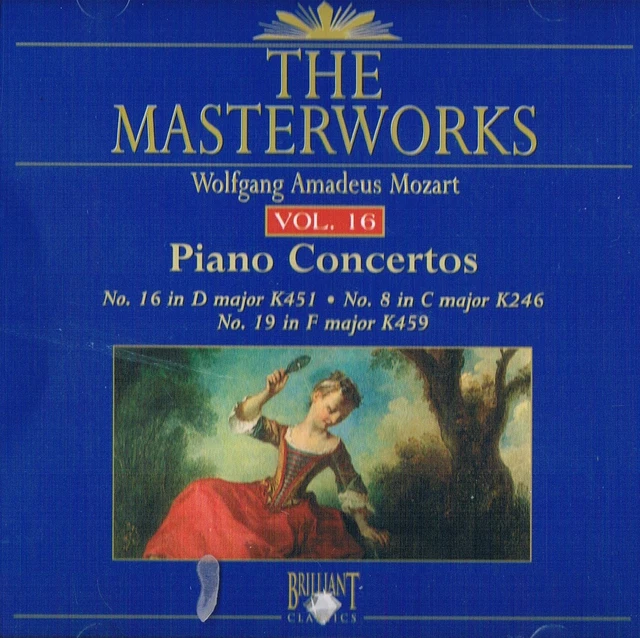 WOLFGANG AMADEUS MOZART The Masterworks Vol... 16 "Piano Concertos " 1 ...