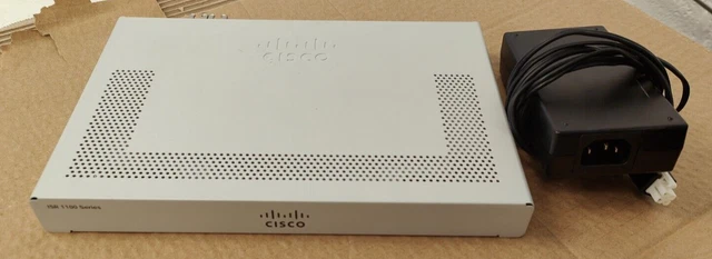 CISCO ISR1100-6G V01 Router, 4 GE LAN/WAN Ports and 2 SFP Ports £1,000. ...