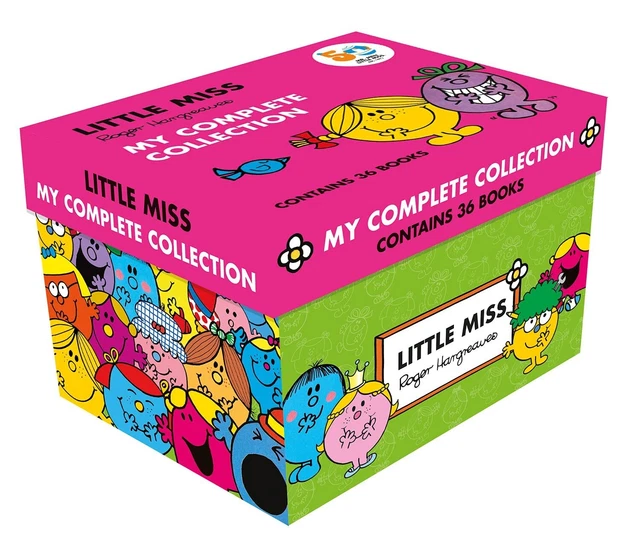LITTLE MISS COMPLETE Collection 36 Books Box Set by Roger Hargreaves(Mr ...