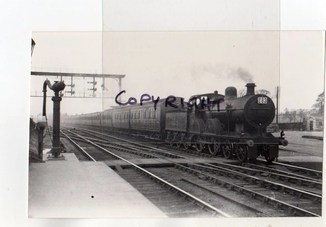 RAIL PHOTO LMS MR 440 2P 328 Hellifield Station Yorkshire Gargrave long ...