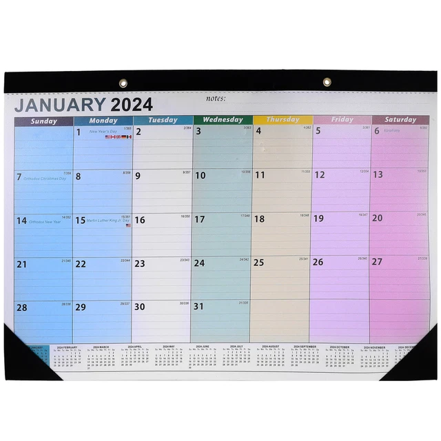 2X 2021 SCHEDULE Paper Calendar Wall Calendar 202 Hanging Calendar £19. ...