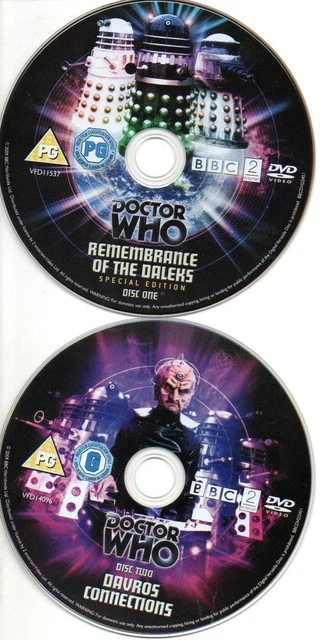 DOCTOR WHO: REMEMBRANCE of the Daleks DVD (Official Discs) EUR 6,04 ...