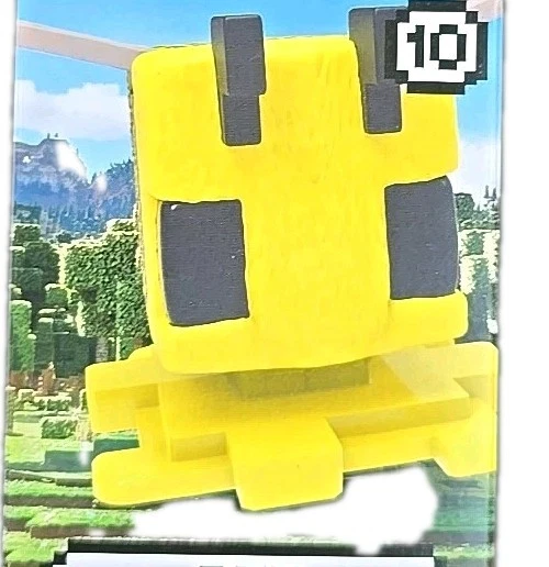 2025 A MINECRAFT Movie McDonalds Kids Happy Meal Toy #10 Yellow Bee ...