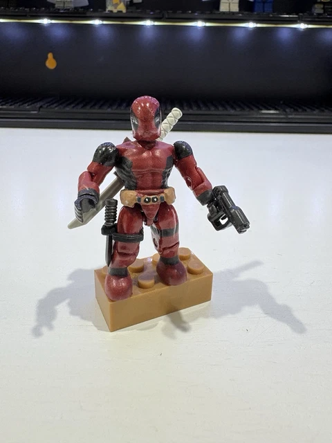 MEGA BLOKS MEGA Construx X-Men Deadpool MCU Marvel Minifigure Custom ...