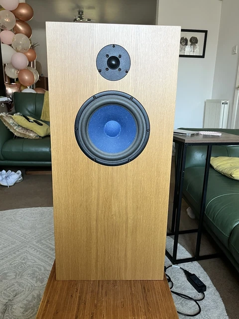 AUDIO NOTE SPEAKERS model AN-E Light Oak With Stands Immaculate Used ...