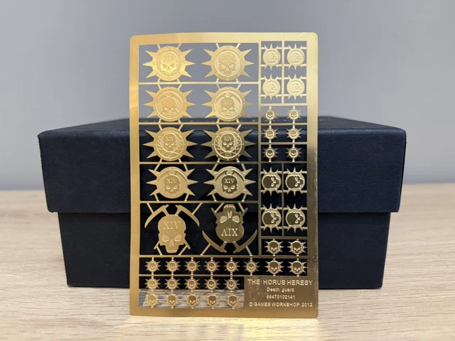 FORGE WORLD 30K Death Guard Brass Etch Symbols 2012 | Same Day Dispatch ...