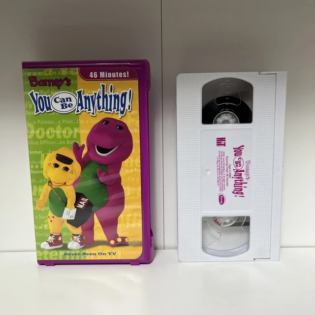BARNEY YOU CAN Be Anything! VHS Good Condition VHS Hit Entertainment ...