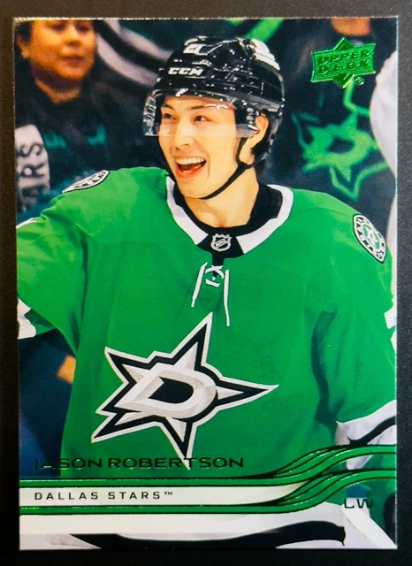 2025-26 UPPER DECK Series 1 Jason Robertson Holiday Green #53 – Dallas ...