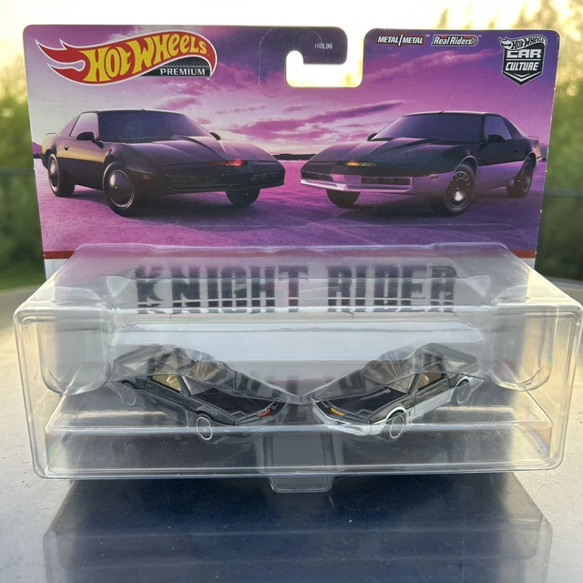 HOT WHEELS PREMIUM Car Culture Knight Rider K.I.T.T. & K.A.R.R. 2-Pack ...