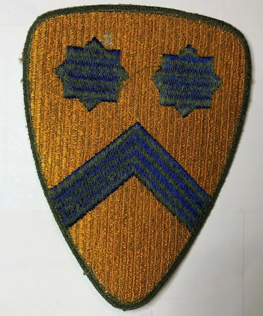 US ARMY 2ND Cavalry Division Cloth Badge Patch 1941-44 EUR 35,11 ...
