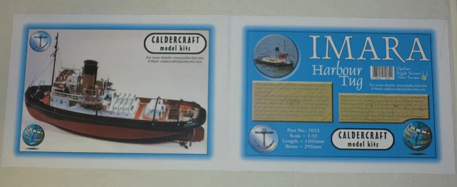 SCHIFF MODELLBAUSATZ CALDERCRAFT Imara Schlepper 1:32 EUR 550,00 ...