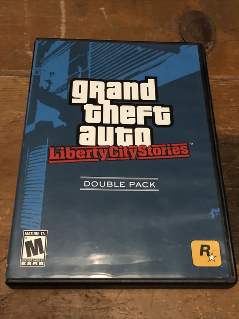GRAND THEFT AUTO Liberty City Stories GTA PS2 Game Double Pack Version ...