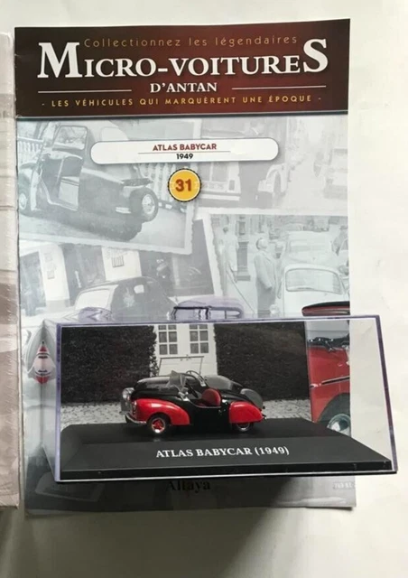 MICRO-VOITURES D'ANTAN Atlas Babycar 1949 EUR 15,90 - PicClick FR