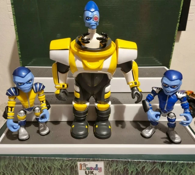 2001 HASBRO - Butt Ugly Martians 5" Action Figure B-Bop K-2 Dr Damage & BKM Suit £16.99 ...