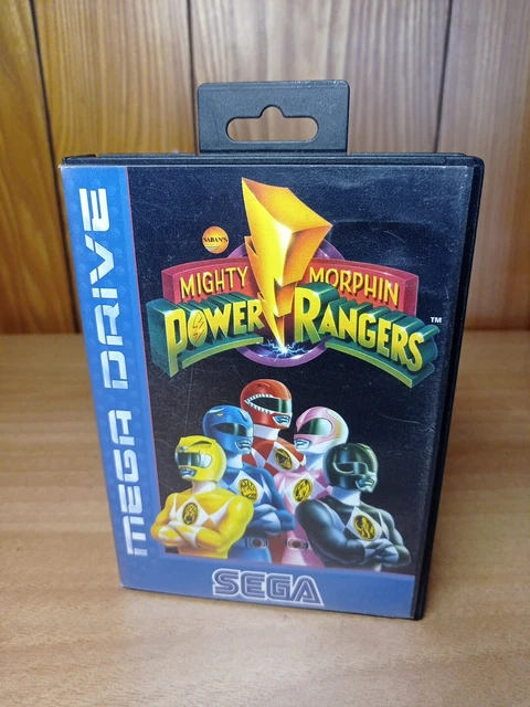 MIGHTY MORPHIN POWER Rangers SEGA MEGA DRIVE Completo Megadrive Game ...