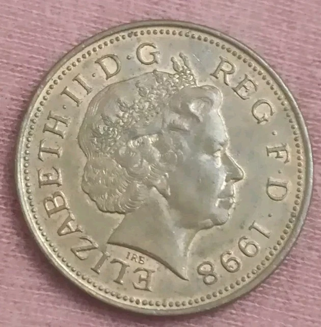 ENGLAND VINTAGE COIN 2 Two Pence 1998 Coin - Queen Elizabeth Ii £1.32 ...