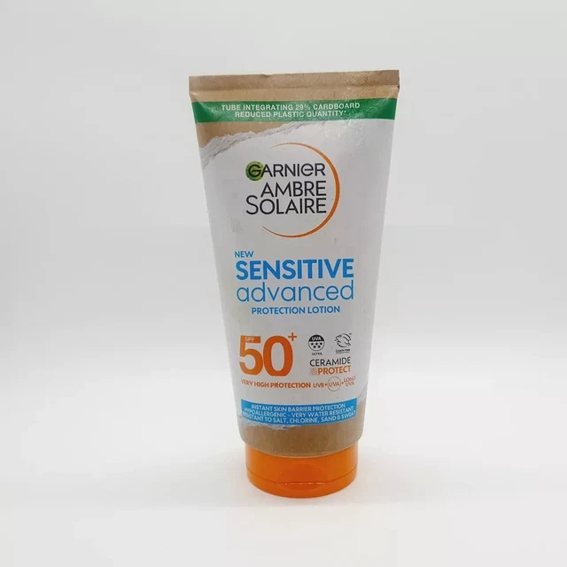 GARNIER AMBRE SOLAIRE SPF 50+Advanced Sun Cream £6.25 - PicClick UK