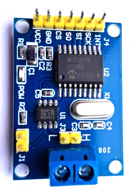 MCP2515 CAN BUS Modul Controller TJA1050 Transceiver 5V Arduino ...