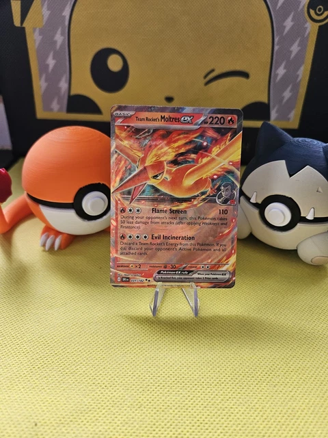 TEAM ROCKET'S MOLTRES ex 031/182 Sv10: Destined Rivals Holo NM £1.55 ...