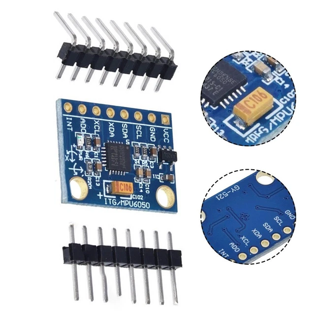 ROBUST GY521 MPU6050 Module for Accurate Measurement in Three ...
