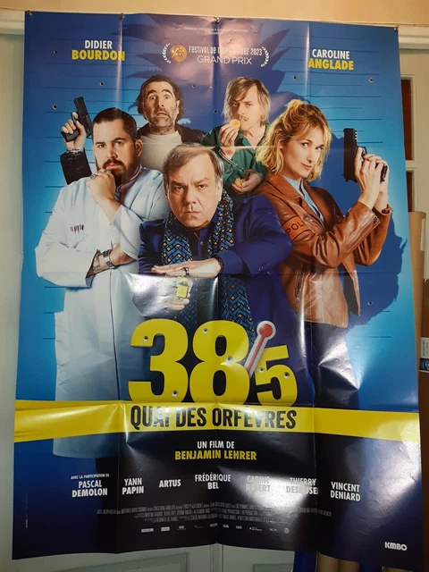 AFFICHE DE CINÉMA 38°5 quai des Orfèvres 120x160 cm EUR 20,00 - PicClick FR