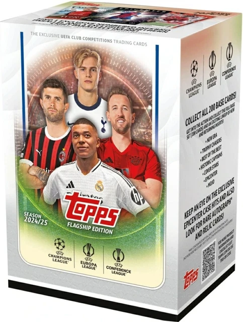 TOPPS UCC FLAGSHIP VALUE/BLASTER Box 2024/25 £39.99 - PicClick UK
