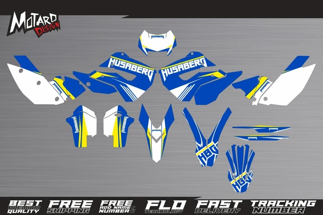 HUSABERG FE 390 450 570 2009 2010 2011 2012 Graphics Kit Premium Decals ...