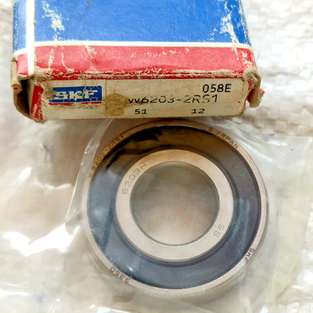 SKF W - 6203 2RS1 BALL BEARING STAINLESS STEEL 17x40x12mm £94.01 - PicClick UK