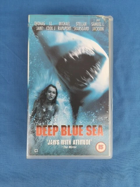 DEEP BLUE SEA (VHS/SUR, 2000) *FREE TRACKED DELIVERY**MULTI BUY ON VHS ...
