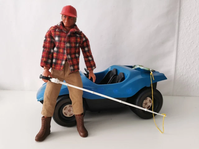 MATTEL BIG JIM Big Jeff mit Beach Buggy, selten EUR 79,00 - PicClick DE