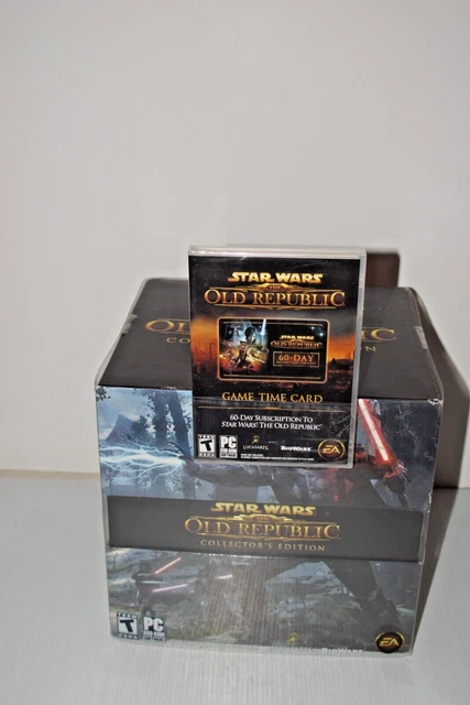 STAR WARS: THE Old Republic - Collector's Edition New &Sealed w/Game ...