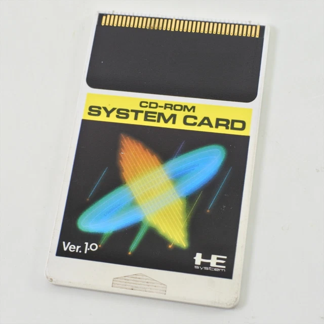 PC ENGINE CD SYSTEM Card Ver.1.0 Hu Card Only 0497 pe £17.56 - PicClick UK