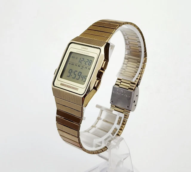 HERREN JAPAN VINTAGE 1985 DIGITALUHR CASIO (449) WS-75G. Alarm ...