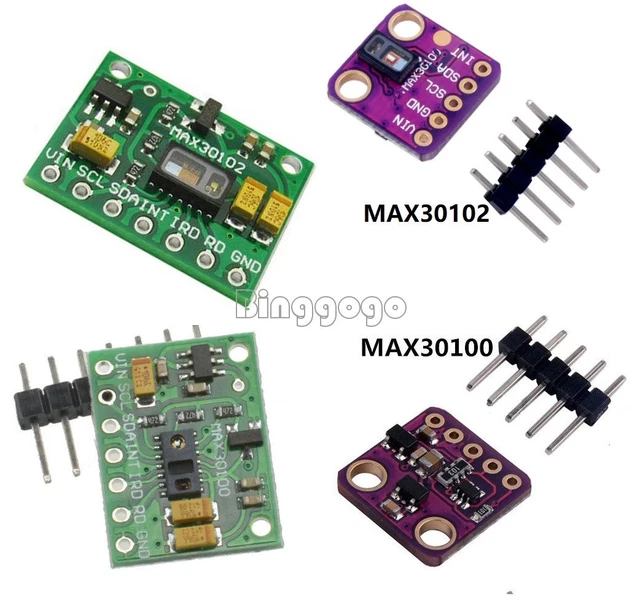 MAX30100 MAX30102 HEART Rate Breakout Sensor Blood Oxygen Transducer ...