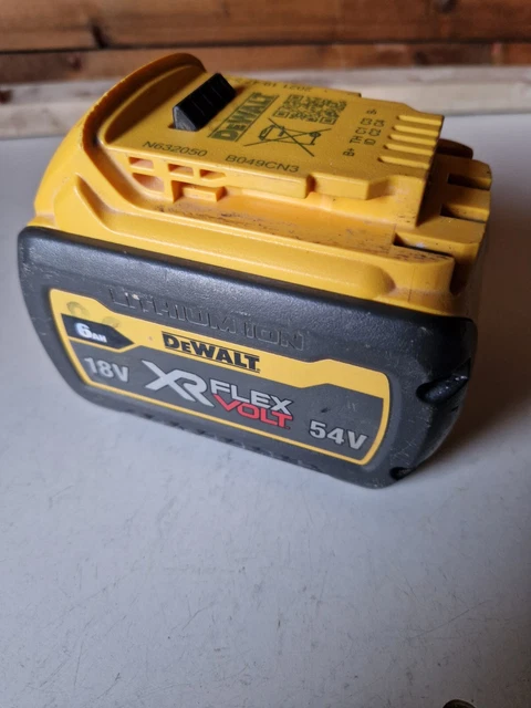 DEWALT 54V BATTERY 6 ah £20.00 - PicClick UK