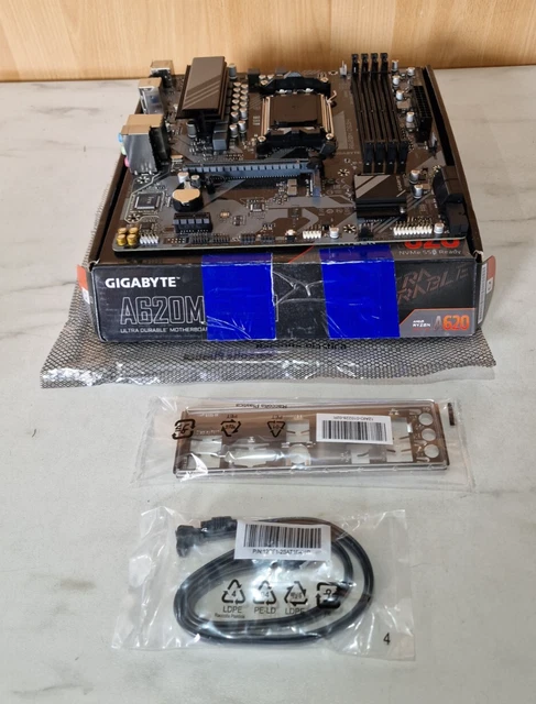 GIGABYTE A620M DS3H AMD Ryzen Socket AM5 Motherboard Tested, boxed ...