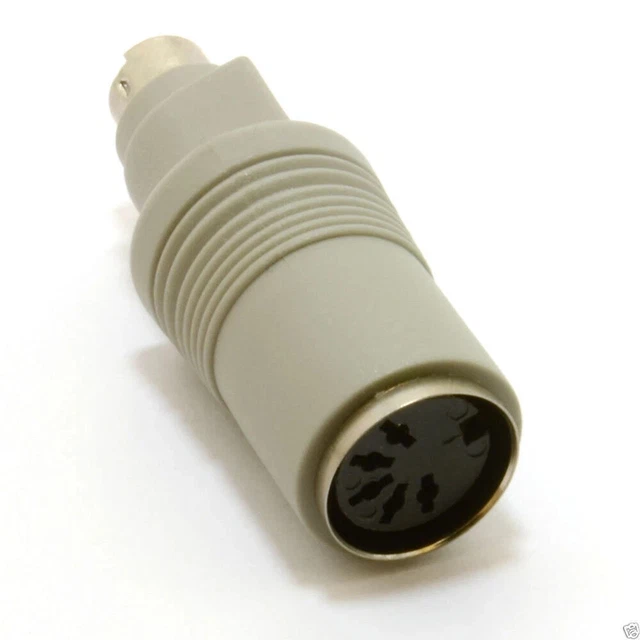 AT KEYBOARD TO PS2 Adapter 5 pin Female to 6 pin Male £3.29 - PicClick UK